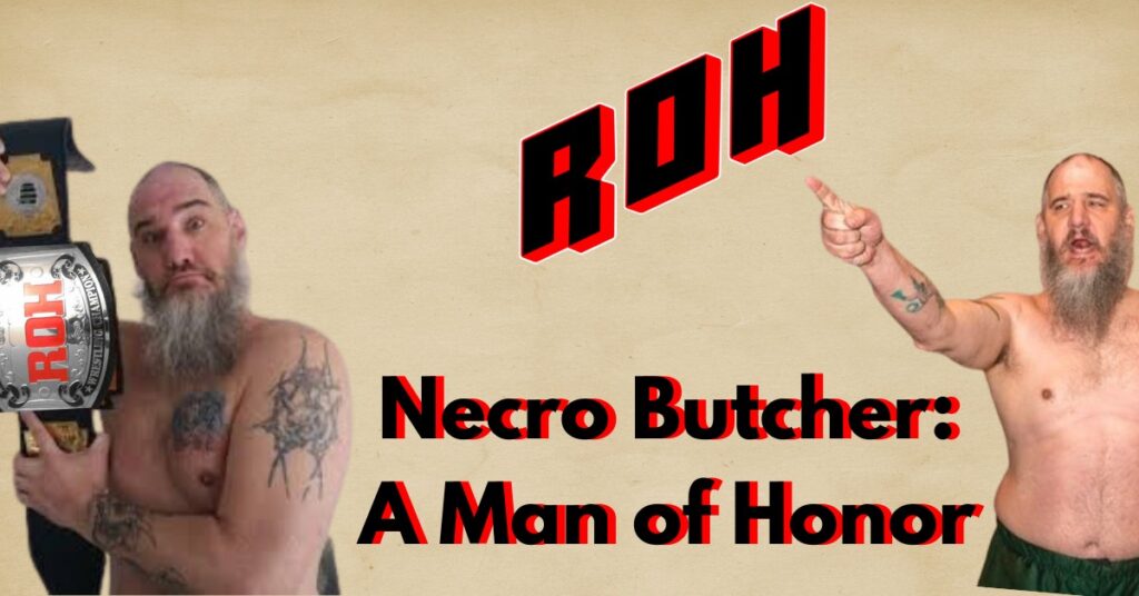Necro Butcher: A Man of Honor - Violent People